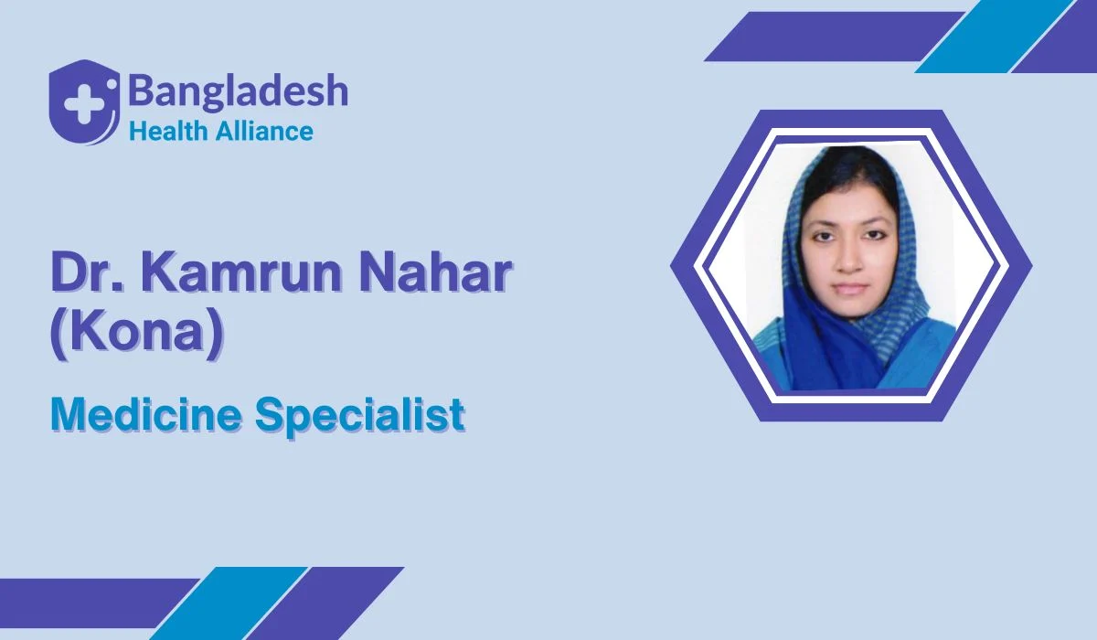 Dr. Kamrun Nahar (Kona) | BHA