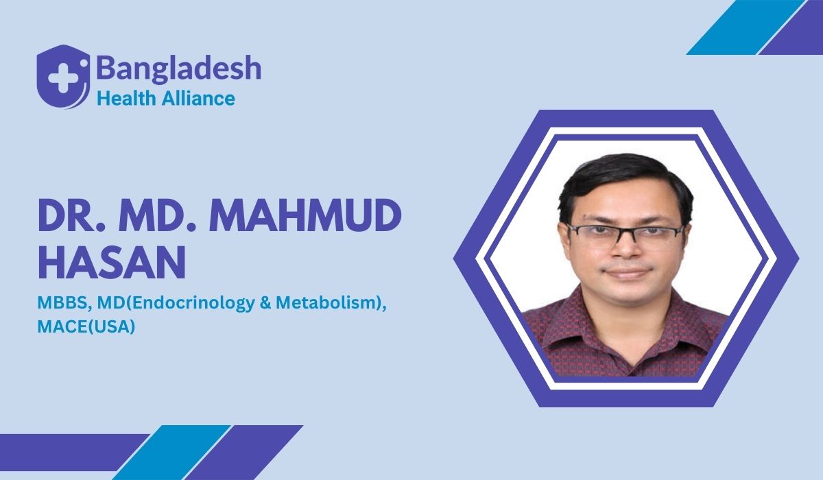 Dr. Md. Mahmud Hasan | Endocrinologist in Dhaka