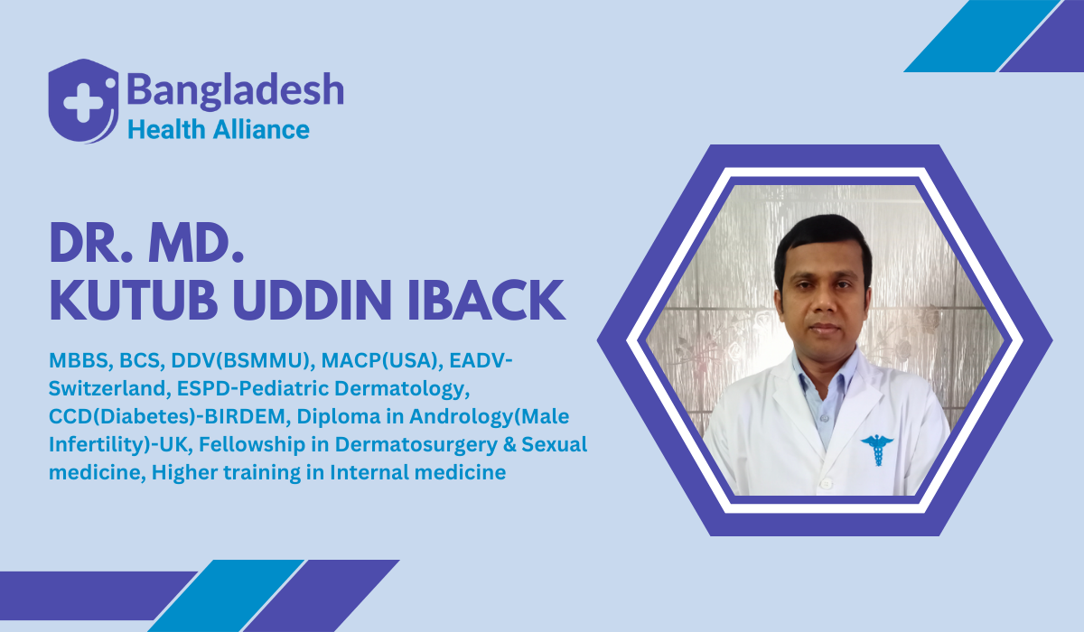 Dr. Md. Kutub Uddin Iback | Dermatologist & Venereologist
