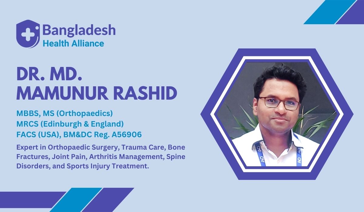 Dr. Md. Mamunur Rashid | Orthopaedic, Trauma & Spine Specialist
