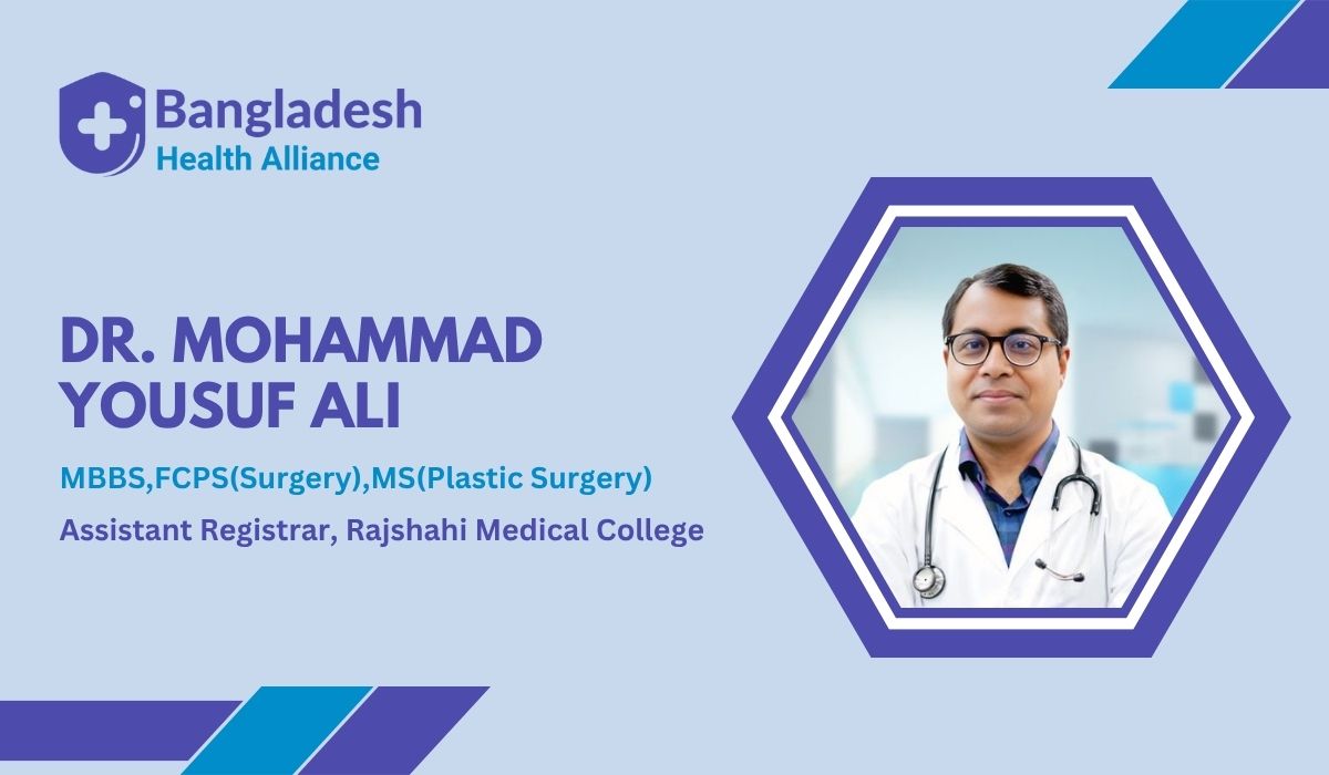 Dr. Mohammad Yousuf Ali | Burn & Plastic Surgeon