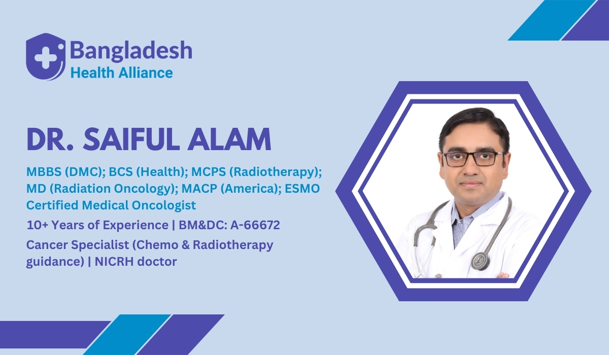 Dr. Saiful Alam – Cancer Specialist | Chemo & Radiotherapy Expert